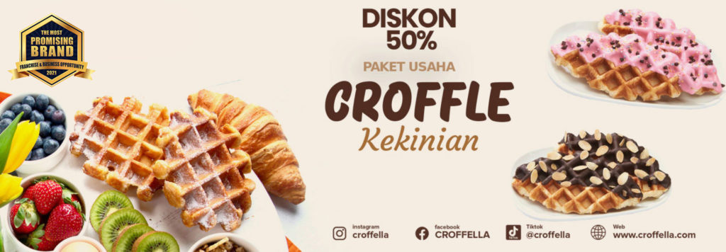 Croffella - Paket Usaha Croffle Kekinian - Croffella WA 0857-9667-9357